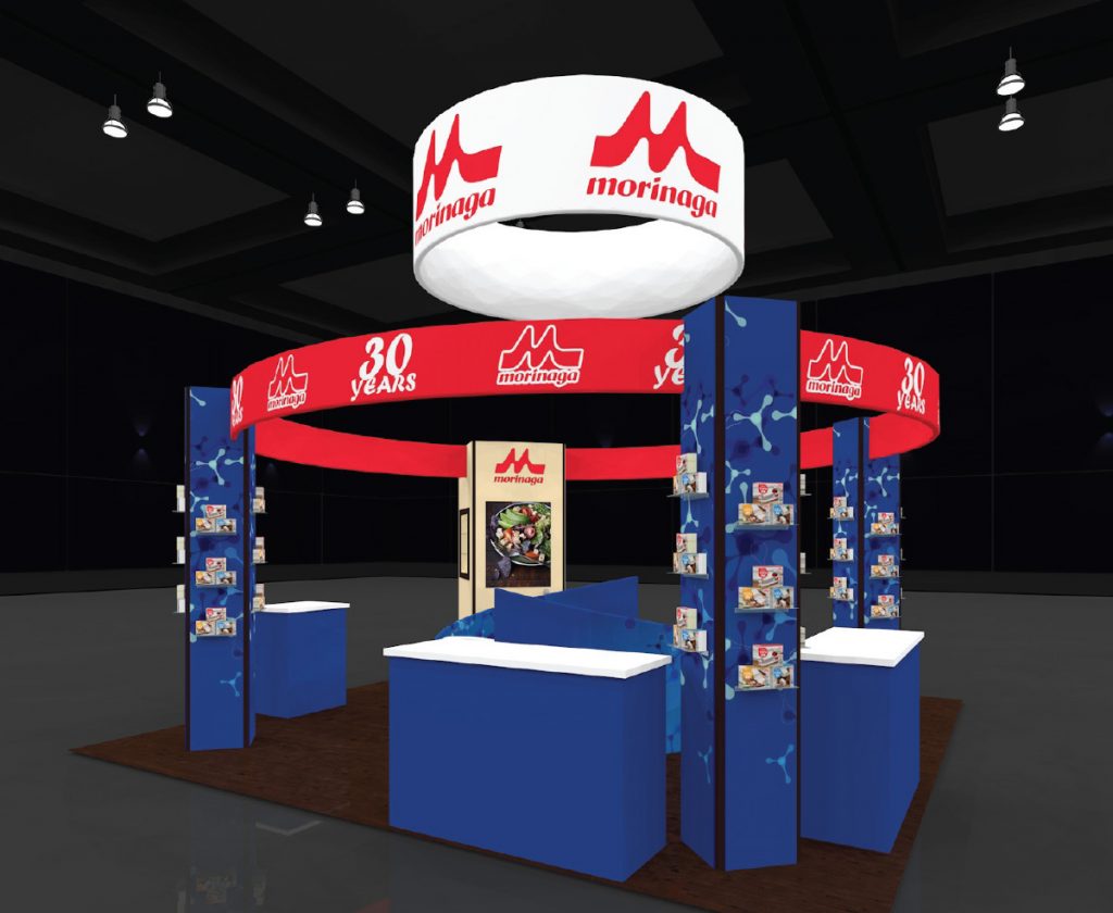 Morinaga Trade-show Booth Design | Adam Solomon | Digital Marketing ...